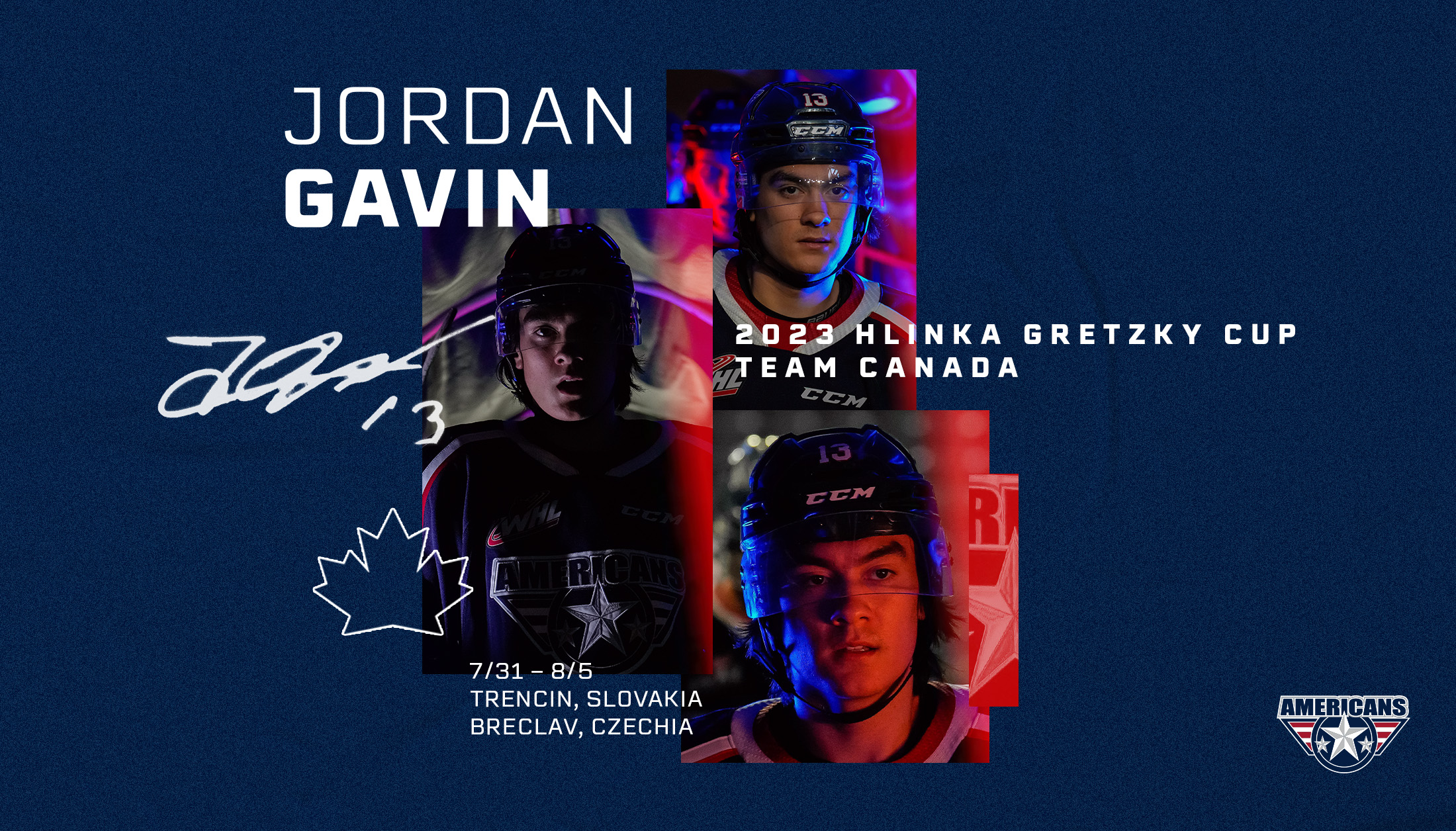 Hockey Canada names Jordan Gavin to roster for 2023 Hlinka Gretzky Cup ...