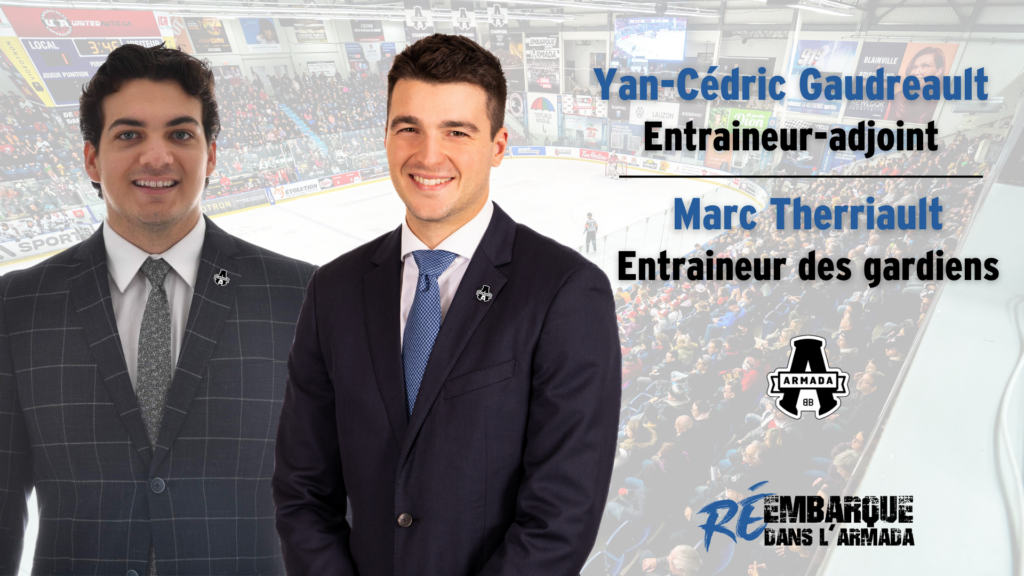 Yan-Cédric Gaudreault et Marc Therriault nommés respectivement ...