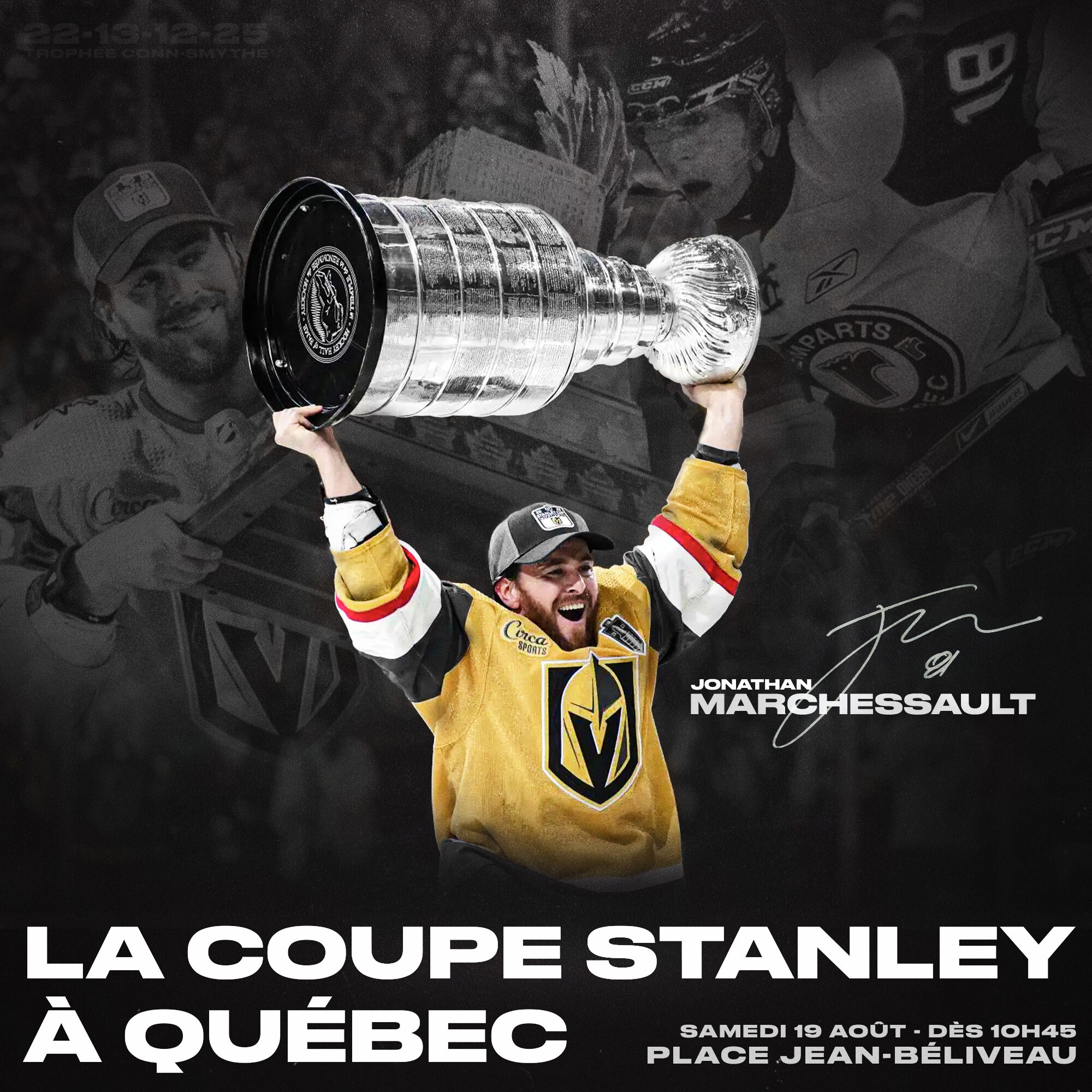 Jonathan Marchessault à la rencontre de ses partisans de Québec ...