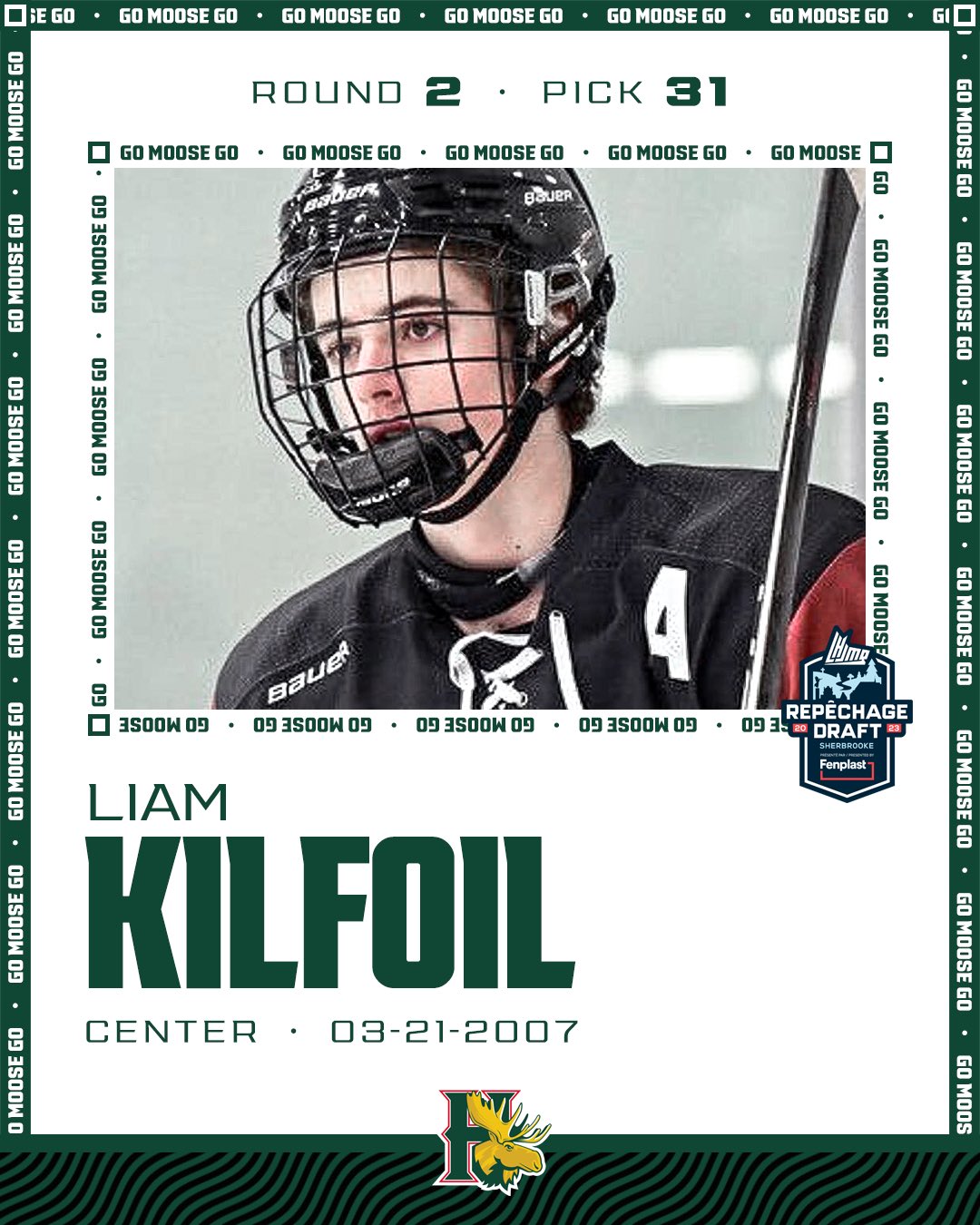 Kilfoil Commits to Mooseheads - Halifax Mooseheads