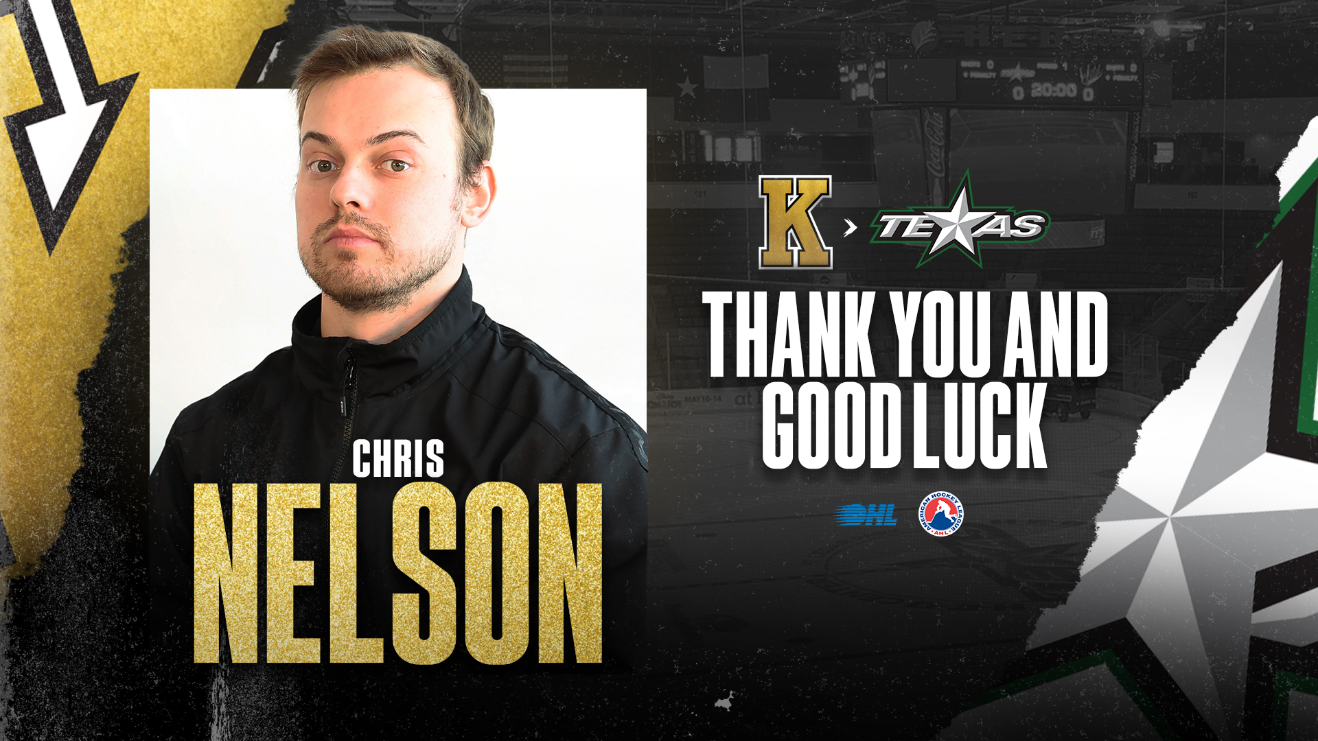 Texas Stars Hire Chris Nelson as Assistant Athletic Trainer - Kingston ...
