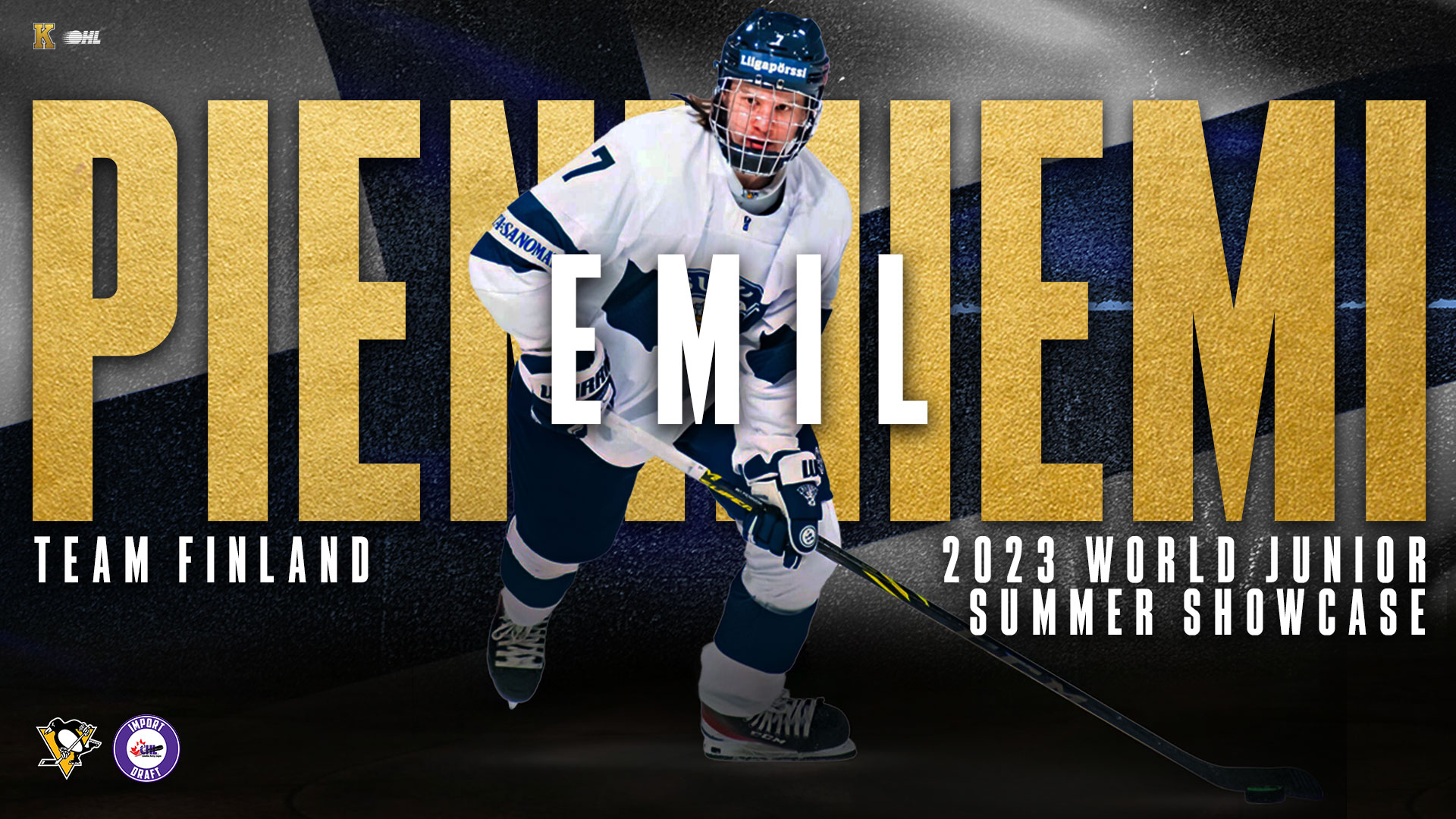 Emil Pieniniemi named to Team Finland's roster for the World Junior ...