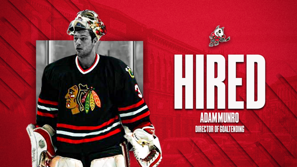 IceDogs Appoint Adam Munro as Director of Goaltending - Niagara IceDogs