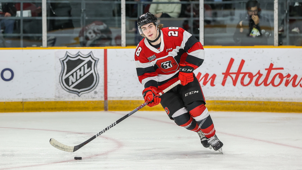 Buoyed by the support of his father, 67’s Caden Kelly is ready to make ...