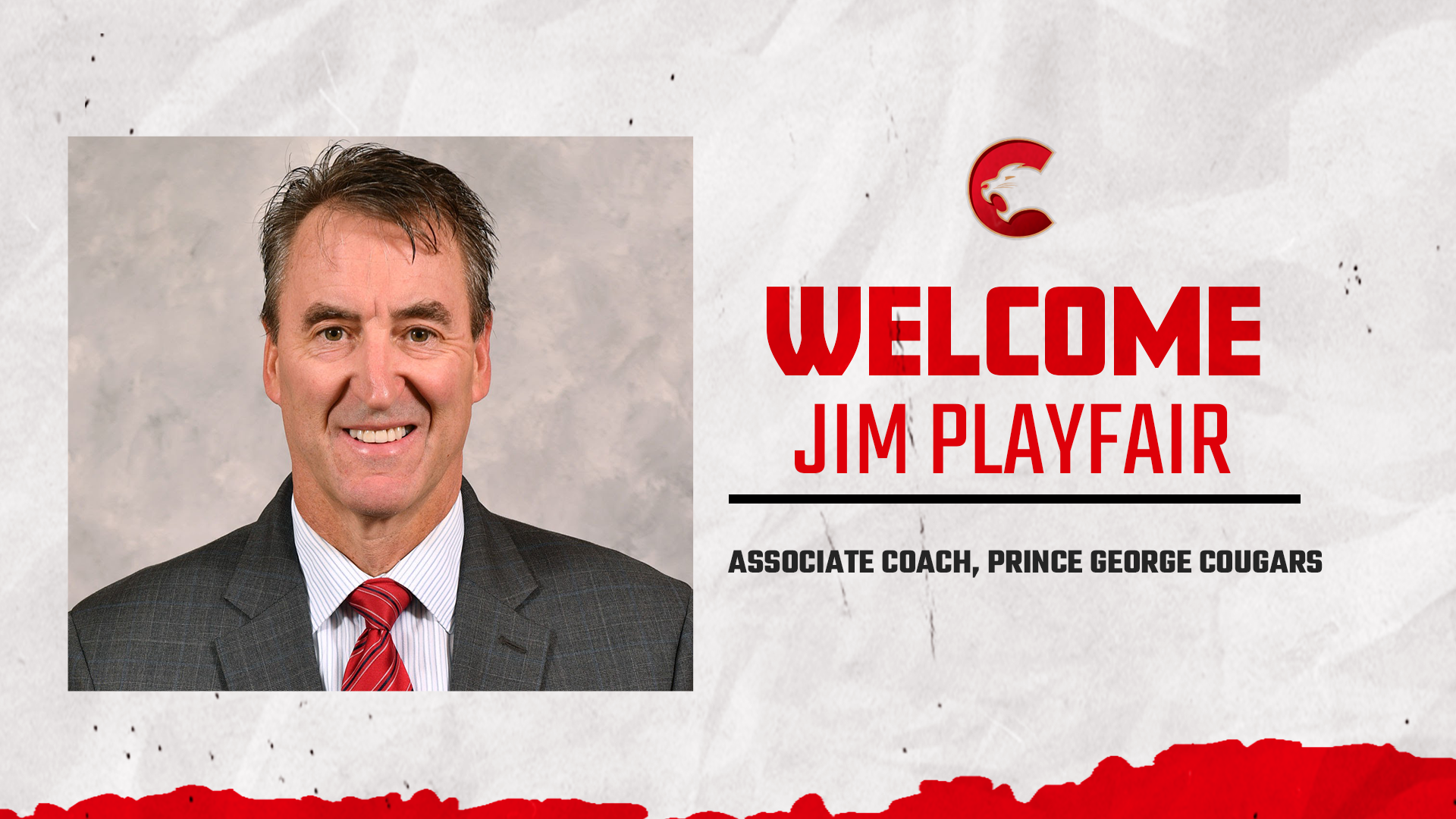 Jim Playfair Named Cougars Associate Coach - Prince George Cougars