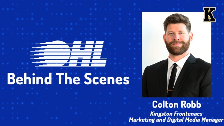 OHL Behind the Scenes: Frontenacs' Colton Robb - Ontario Hockey League