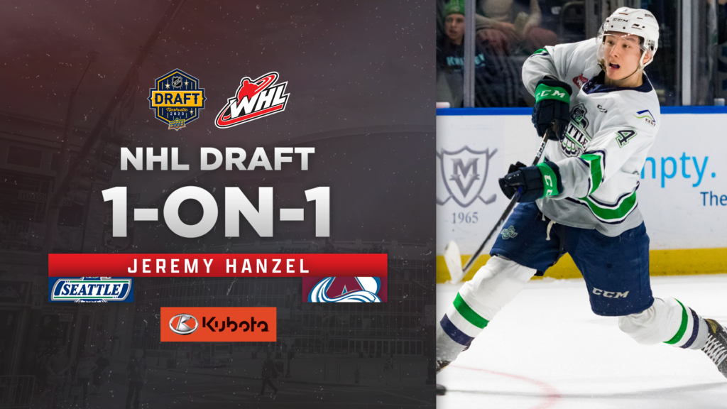 2023 NHL Draft 1-on-1: Jeremy Hanzel - Western Hockey League