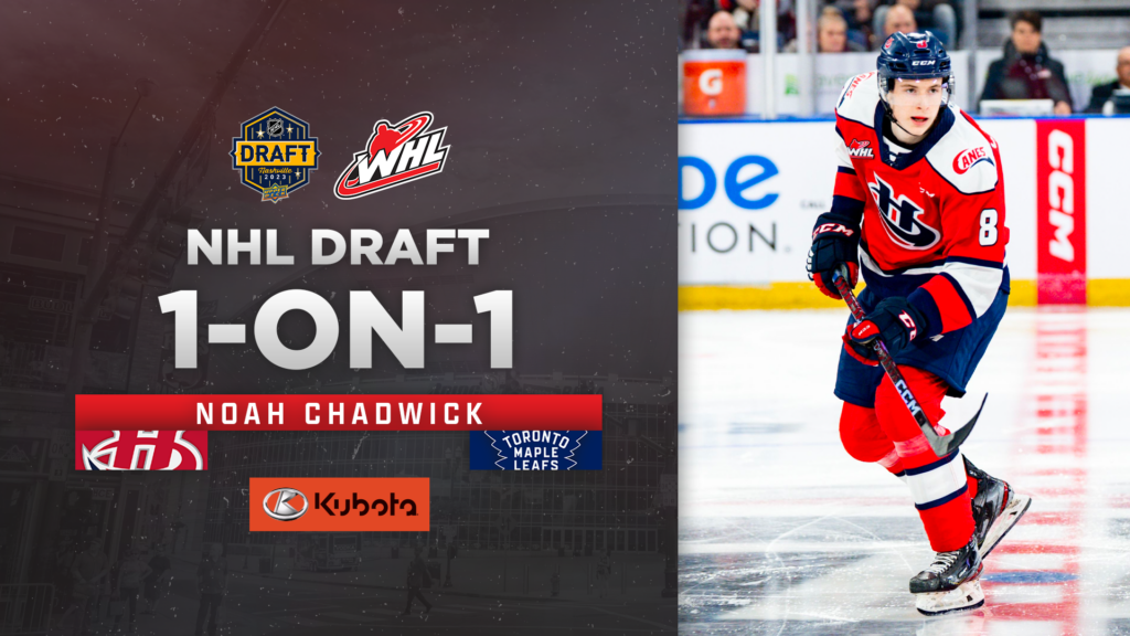 2023 NHL Draft 1-on-1 - Noah Chadwick - Western Hockey League
