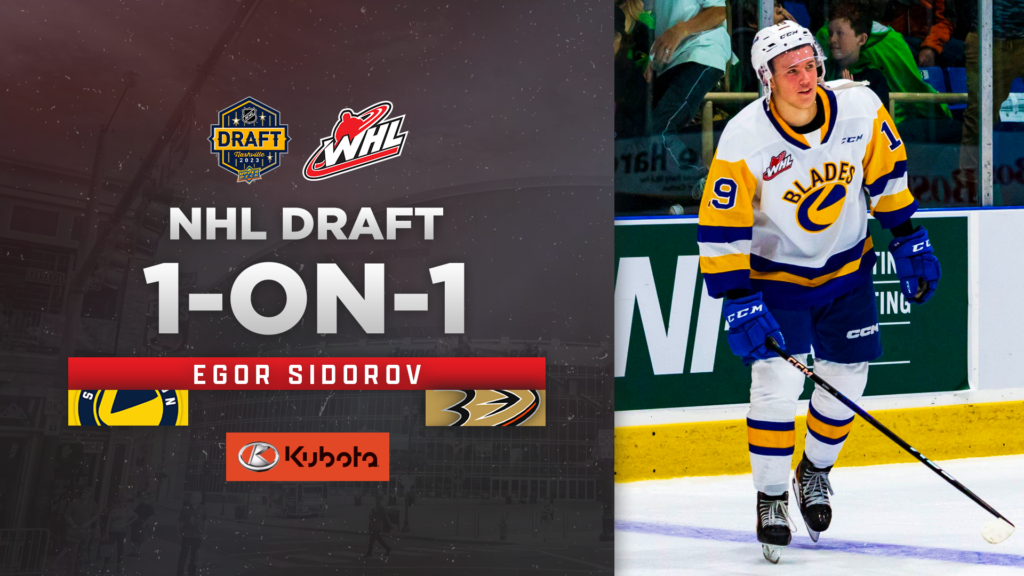 2023 NHL Draft 1-on-1 - Egor Sidorov - Western Hockey League