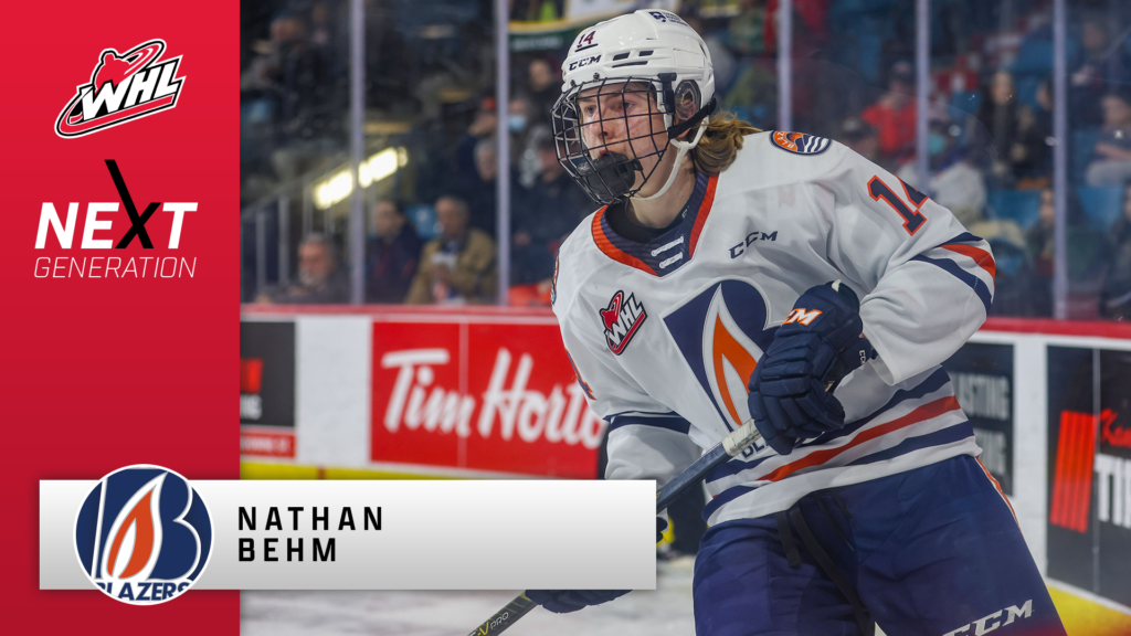 WHL Next Generation - Nathan Behm - Western Hockey League