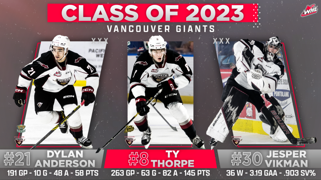 2023 WHL Graduates - Vancouver Giants - Vancouver Giants