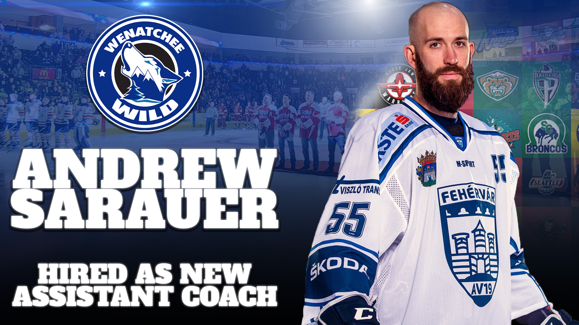 Wild Announce Completion of 2023-24 Coaching Staff, Hire Andrew Sarauer as Assistant Coach ...