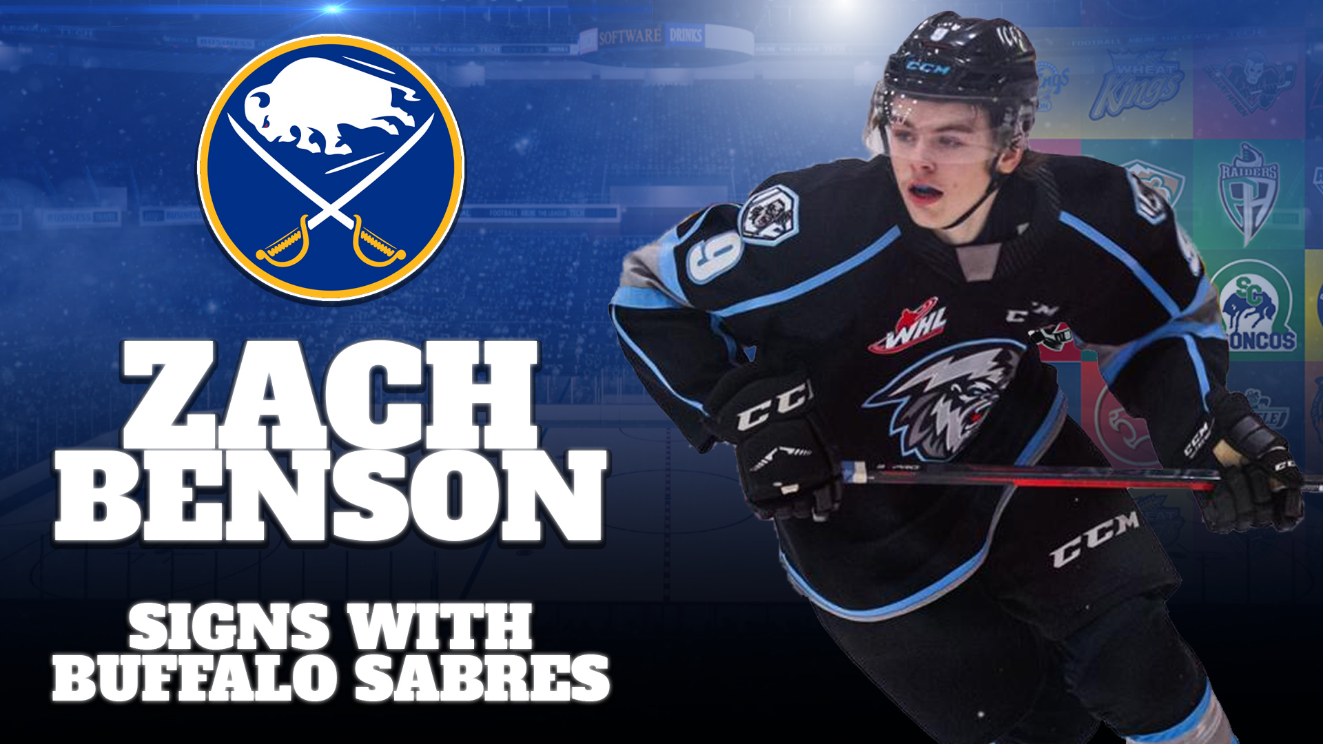 Wild Forward Benson Signs Entry-Level Contract With NHL's Buffalo ...