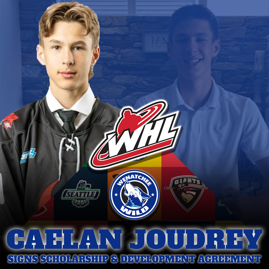 Joudrey Signs Scholarship & Development Agreement With Wild - Wenatchee ...