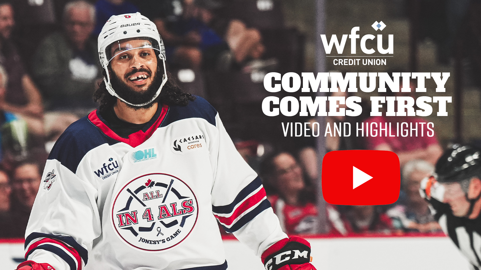 All in 4 ALS Highlights presented by WFCU Credit Union - Windsor Spitfires All in 4 ALS Highlights presented by WFCU Credit Union - Windsor Spitfires